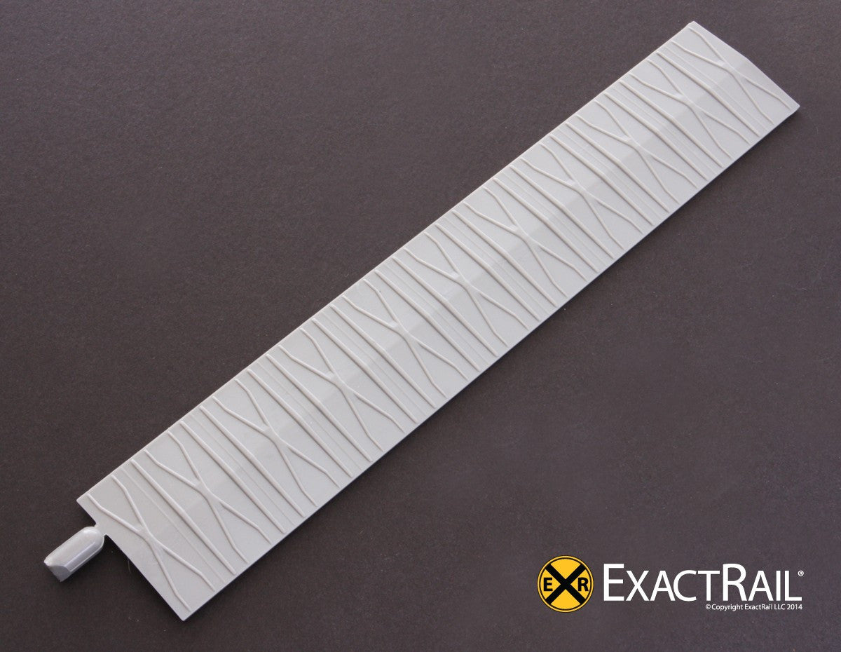 ExactRail HO Scale Details - Roof 50' 11 panel X-panel - ExactRail ...