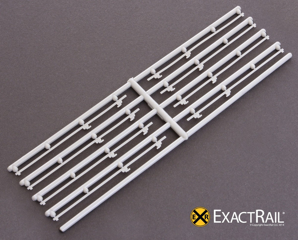 ExactRail Details - Door tracks, double 8' plug door - ExactRail Model ...