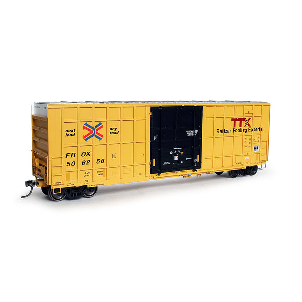 HO Scale: Trinity 6275 Boxcar - TTX/FBOX '2012 As-Delivered ...