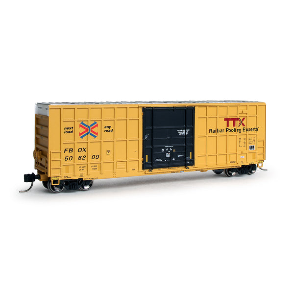 N Scale: Trinity 6275 Boxcar - TTX/FBOX '2012 As-Delivered' - ExactRail ...